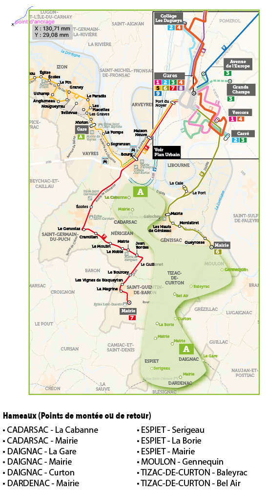 Ligne A - Calibus - Un service de transports en commun de La Cali