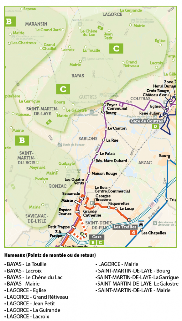 Ligne C - Calibus - Un service de transports en commun de La Cali