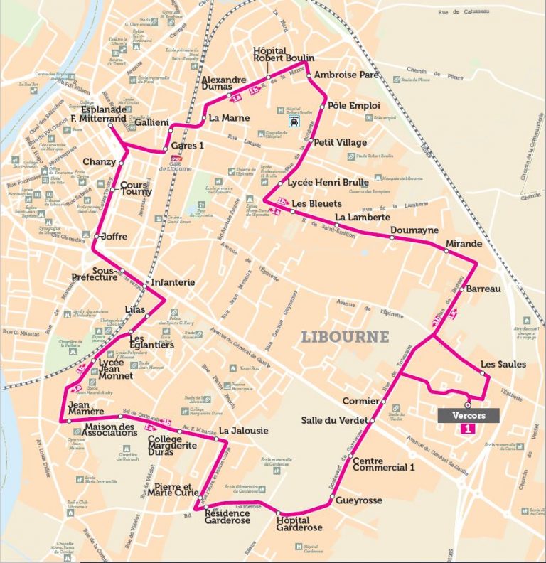 Ligne 1 - Calibus - Un service de transports en commun de La Cali